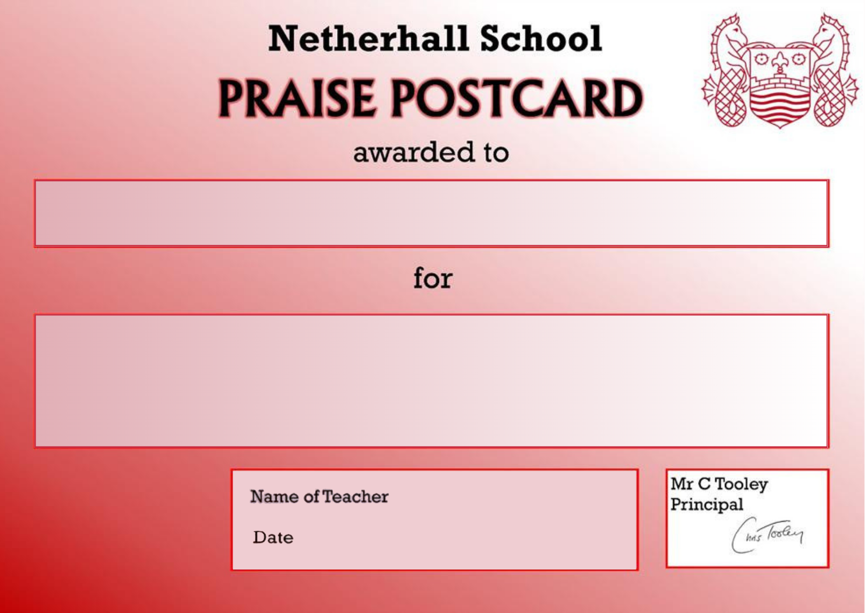 Rewards – The Netherhall School